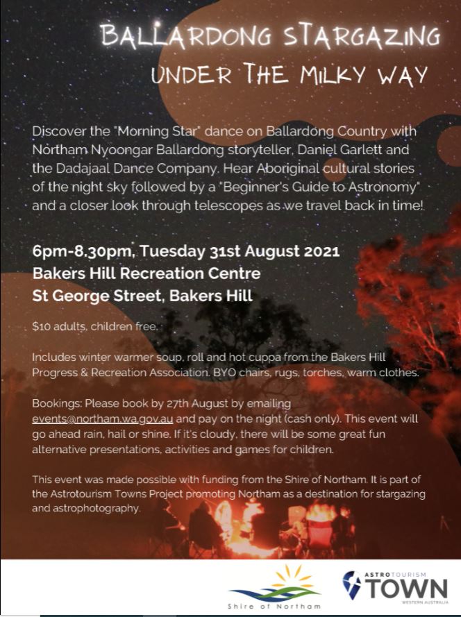Ballardong Stargazing Night » Shire of York