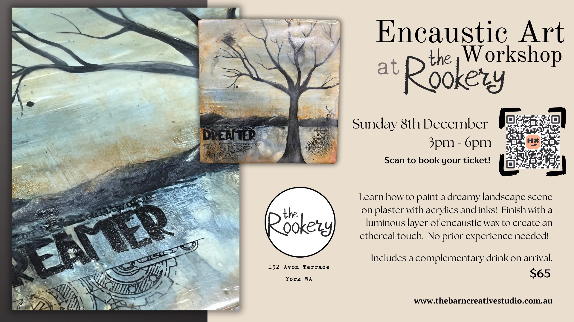 Encaustic Art Workshop @ The Rookery » Shire of York
