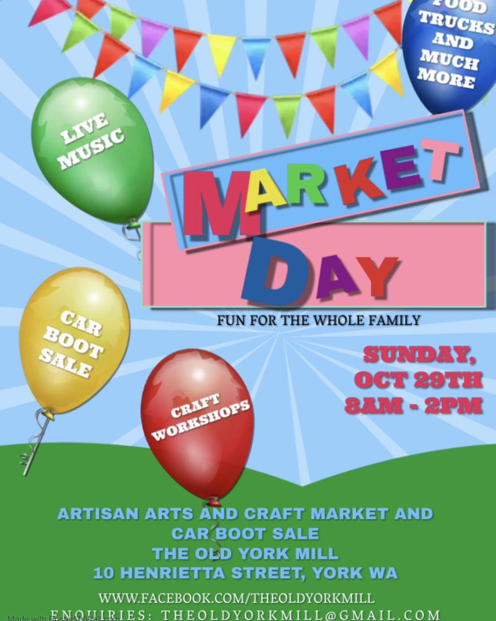 Market Day at The Old York Mill » Shire of York