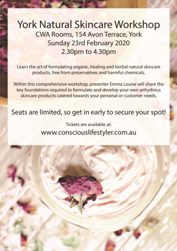 York Natural Skincare Workshop » Shire of York